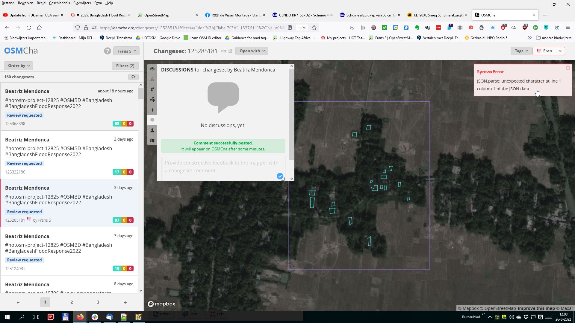 issues with OSMcha Slow response · Issue #632 · OSMCha/osmcha-frontend · GitHub