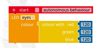 Not able to set rgb components of color due to bracket error in source ...