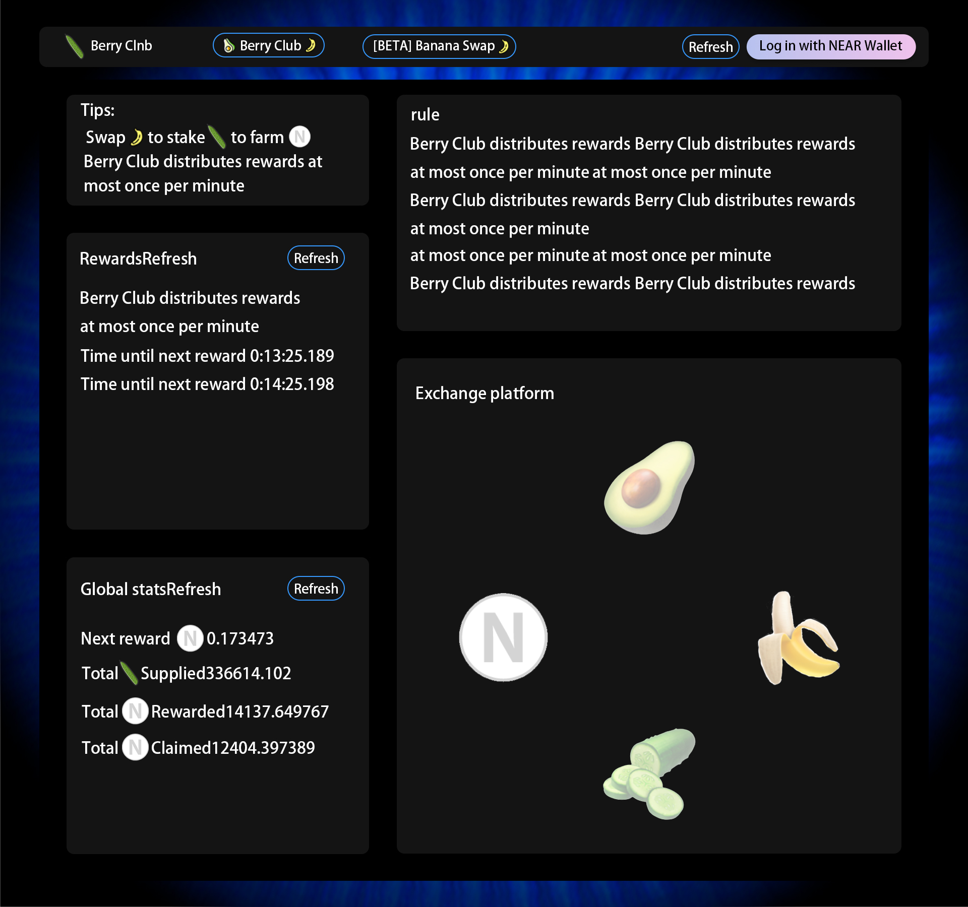 New frontend for BerryClub | $4000 in $NEAR x 3 · Issue #45 · near/bounties · GitHub