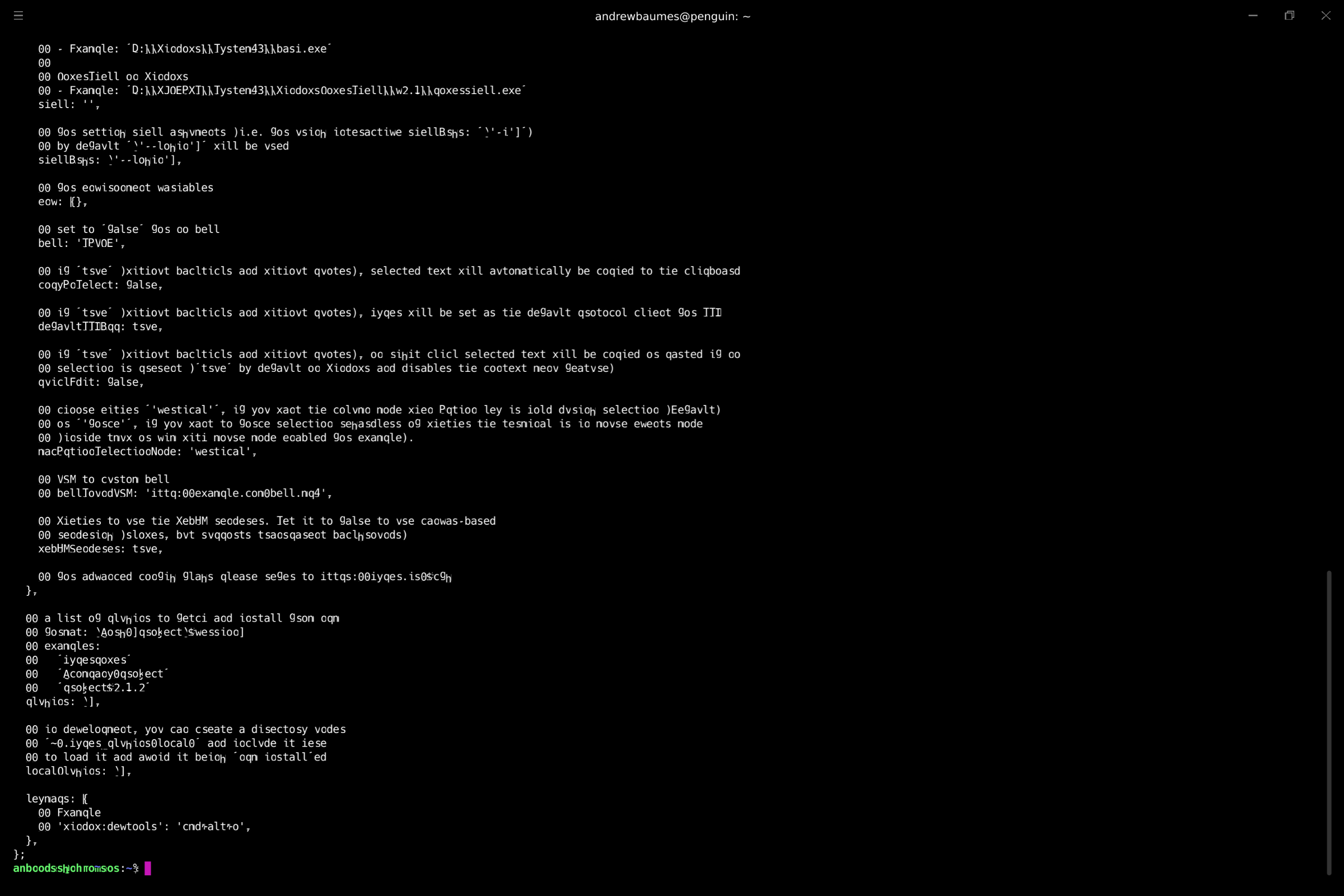 Terminal text displaying incorrectly · Issue #3958 · vercel/hyper · GitHub