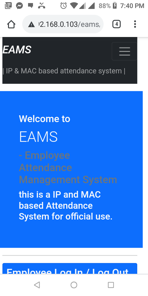 GitHub - MAliAbrarKhan19/EAMS-IP-MAC-based-Employee-Attendance-Management-System