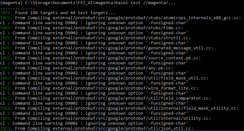 Bazel Test Problem Command Line D9002 Warning And Pythonzipper Error · Issue 3803 · Bazelbuild