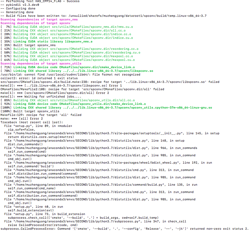 about installing setup.py · Issue #44 · traveller59/spconv · GitHub