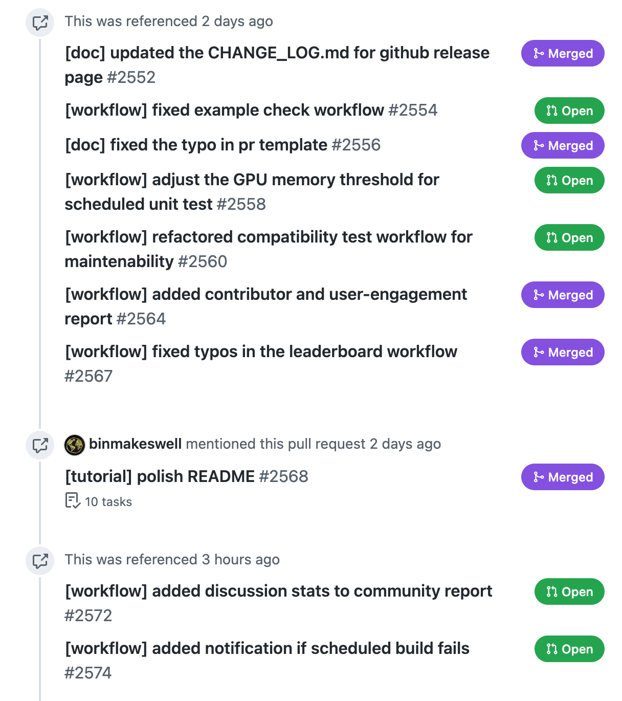 [DOC]: PR template repeatedly links to issue 1234 · Issue #2576 · hpcaitech/ColossalAI · GitHub