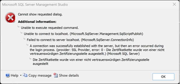 Generate scripts... fails · Issue #23713 · microsoft/azuredatastudio ...