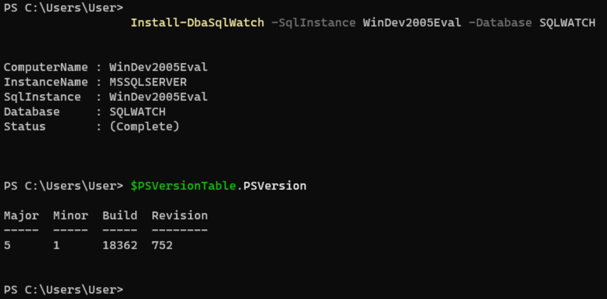 Install Dbasqlwatch Broken In Powershell 7 · Issue 6567 · Dataplat