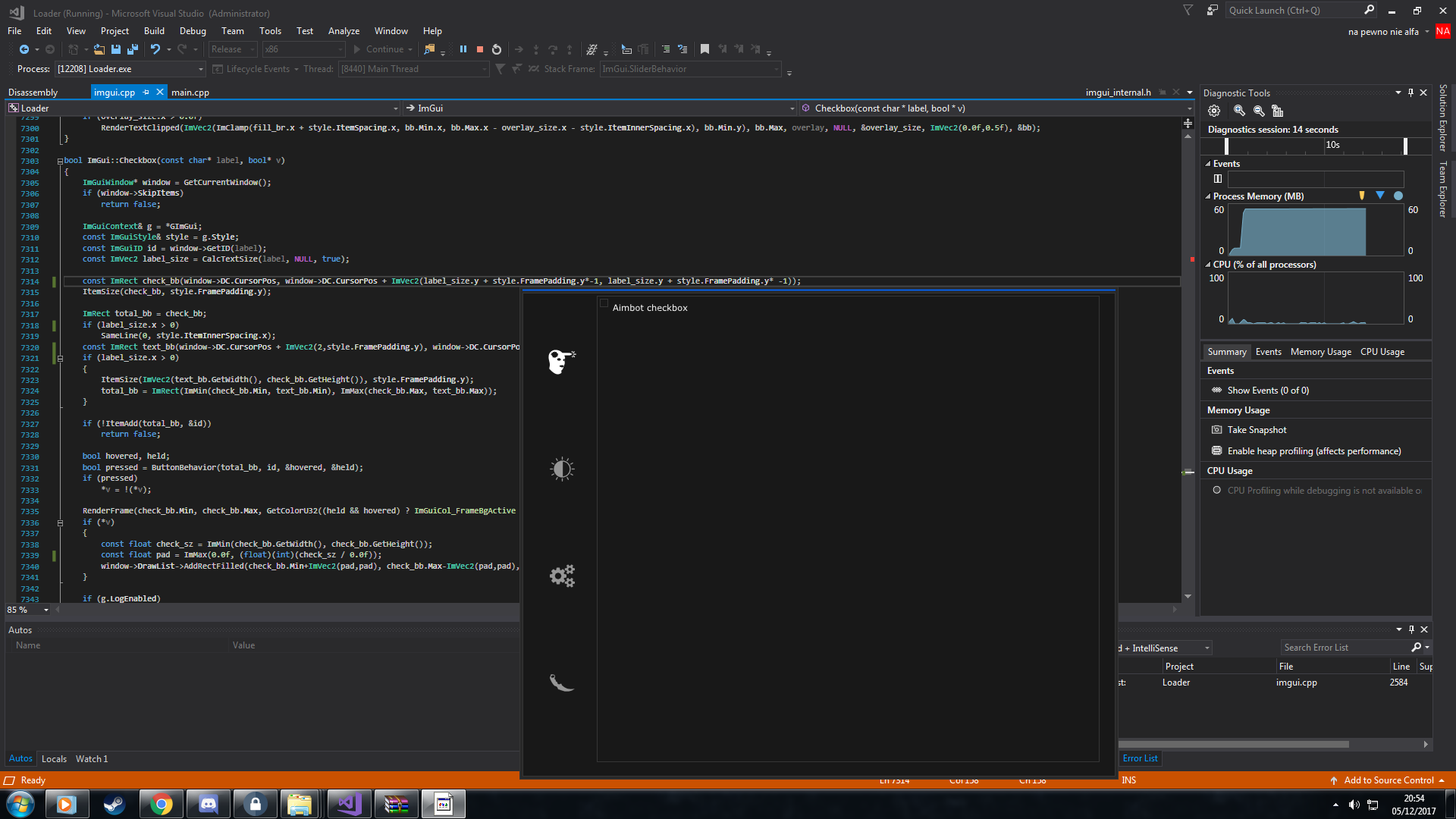 Centering Checkbox Text · Issue 1480 · Ocornutimgui · Github 