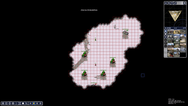 Attack moving units travel extra cells before attacking with vision advantage. · Issue #18951 ...