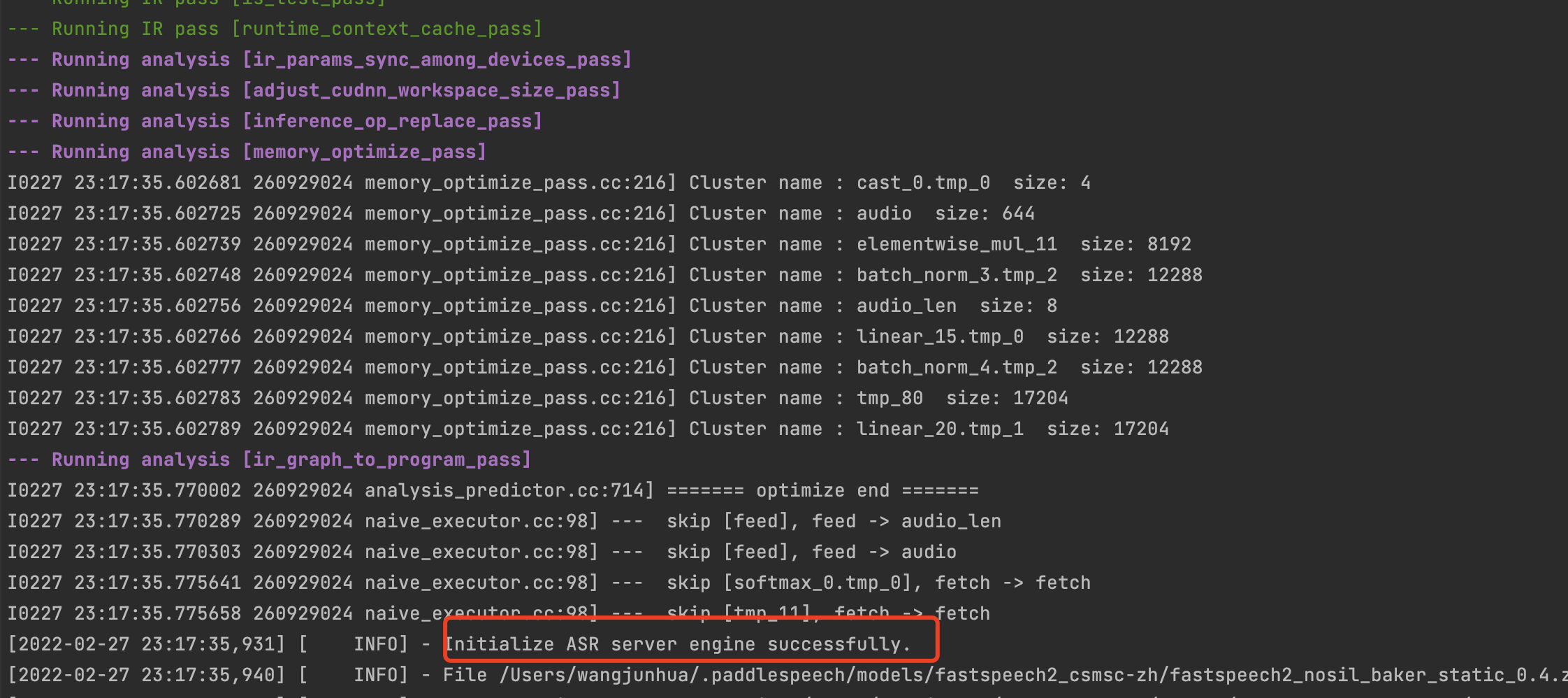 demos/speech_server 目录中执行 ./server.sh ，客户端访问时报 NameError: name 'Scorer' is not defined · Issue ...