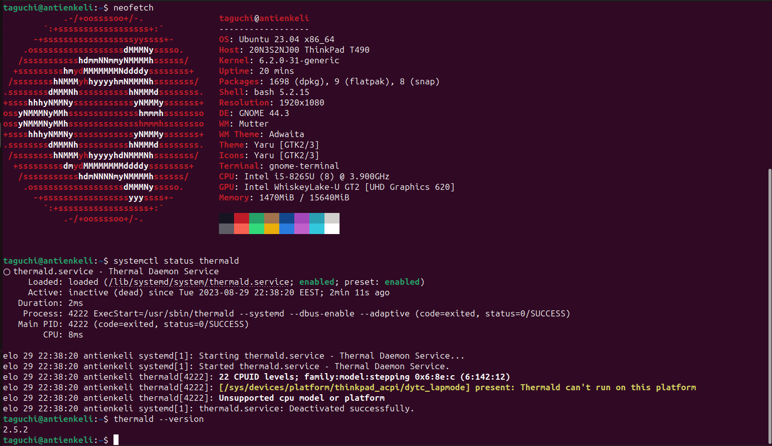 Thermald can't run on this platform · Issue #420 · intel/thermal_daemon ...