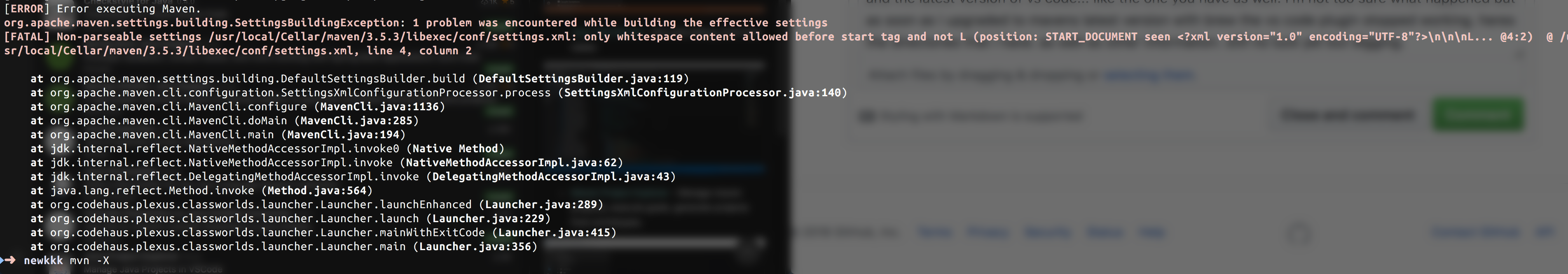 Mavenarchetypegenerate Command Issue · Issue 37 · Microsoftvscode Maven · Github