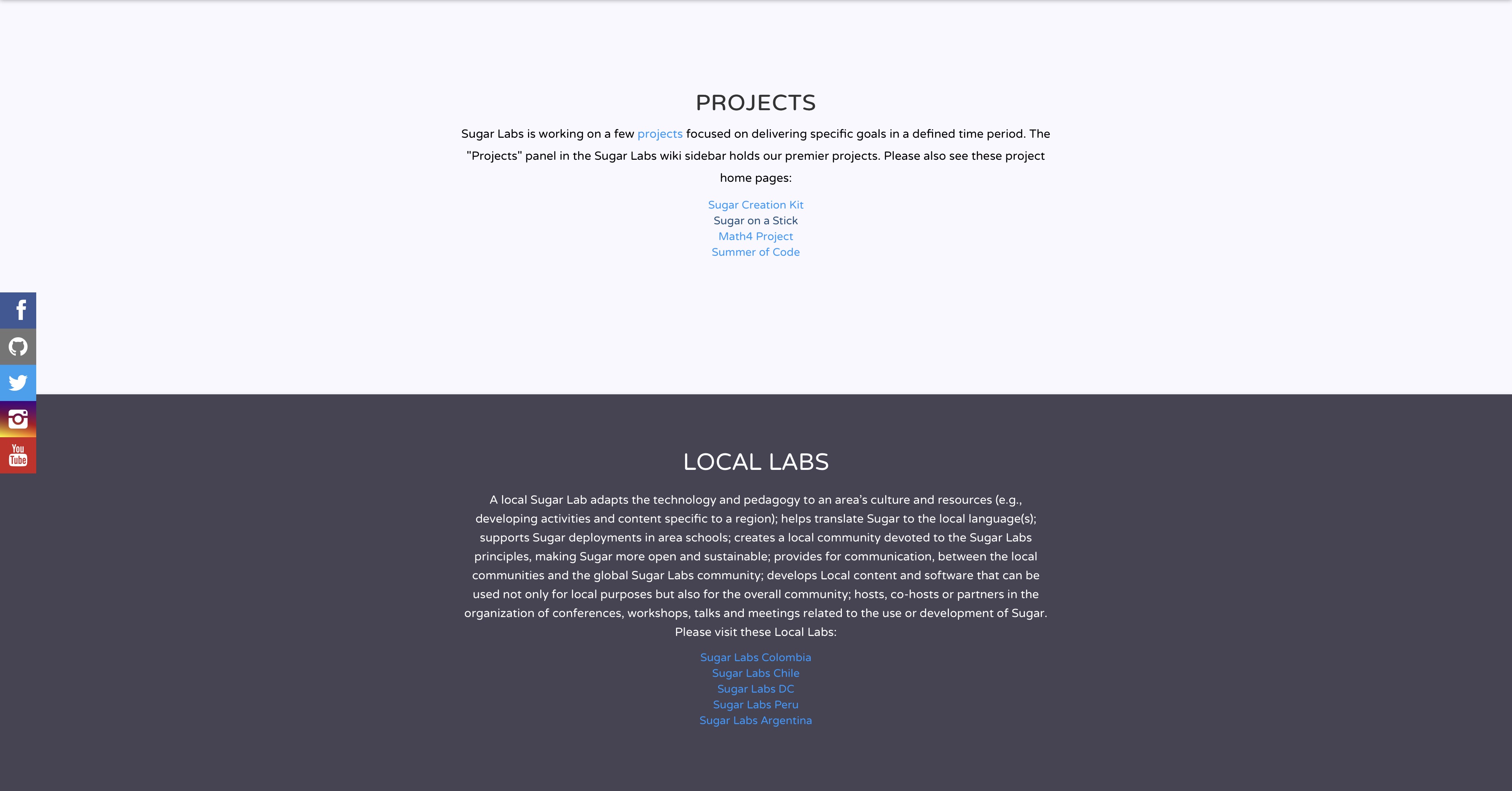 GCI 2017 - Bugs + Improvements · Issue #141 · sugarlabs/www · GitHub