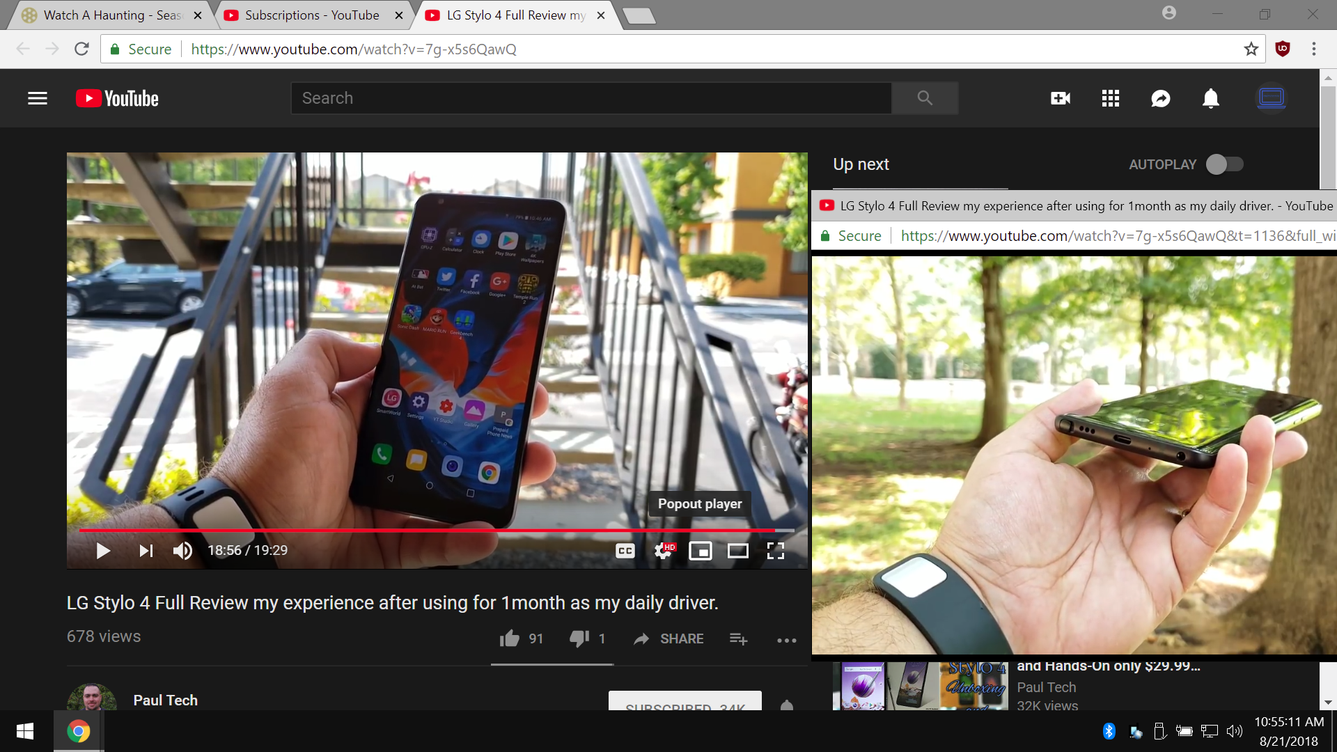 YouTube is getting ready to launch their own "watch while browsing" mode · Issue #517 ...