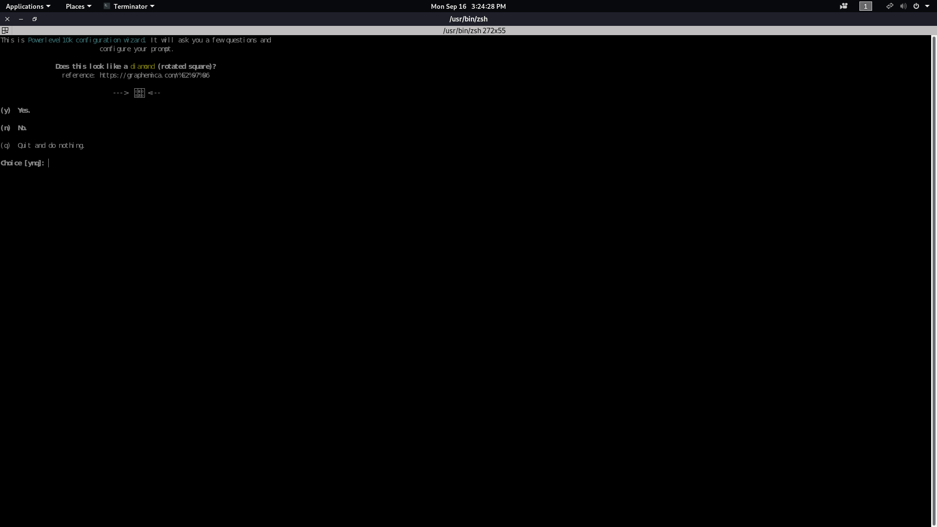 Font · Issue #218 · romkatv/powerlevel10k · GitHub