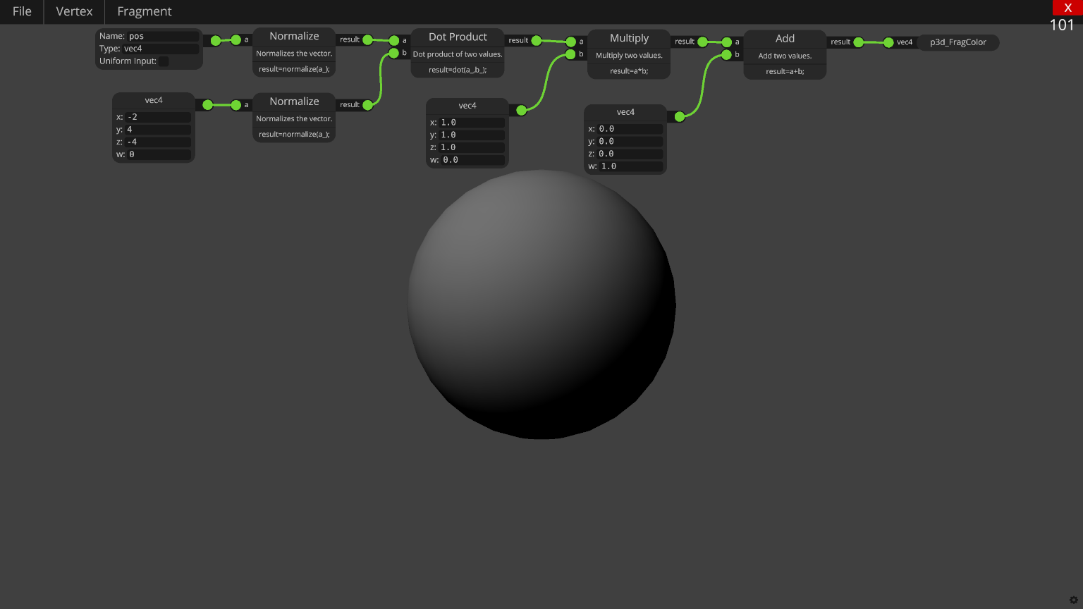 GitHub - Werxzy/UrsinaShaderBuilder: attempt at making a visual node ...
