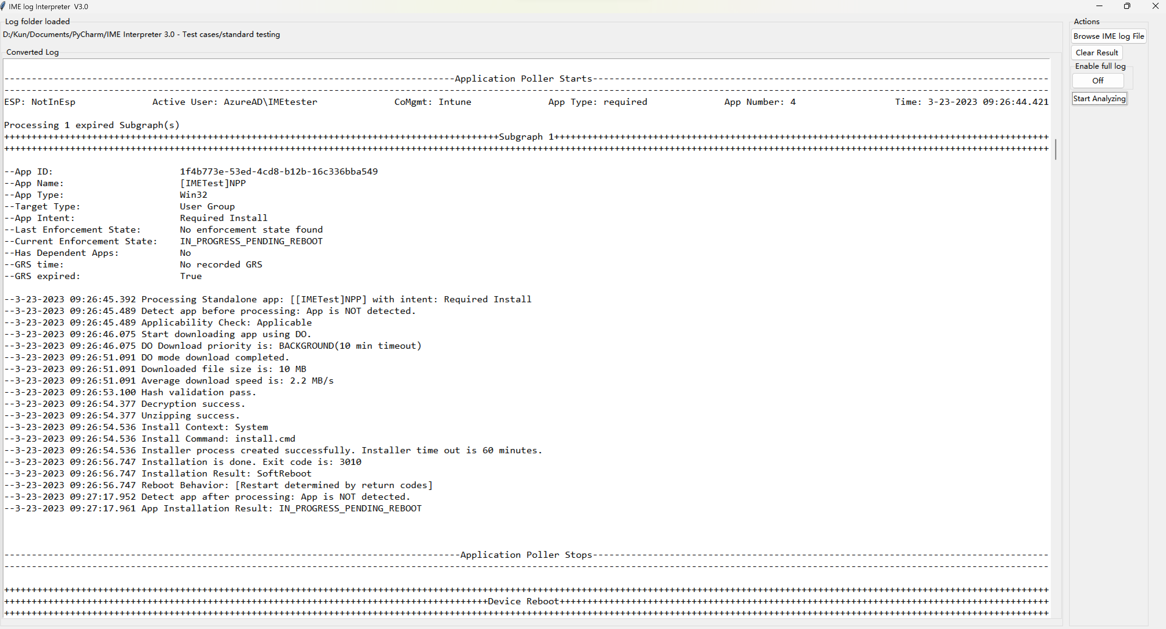 GitHub - mikaelfun/Intune-IME-Project: IME tool to analyze IntuneManagementExtension.log
