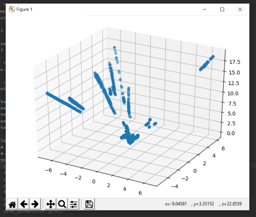 pyrealsense2: 'pc_calculate' only returns part of point cloud · Issue ...