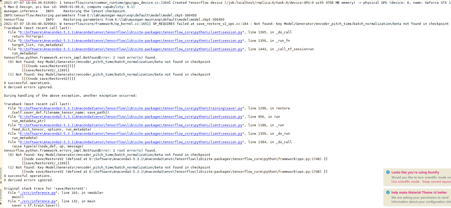 Track-conditional generation error · Issue #122 · salu133445/musegan · GitHub