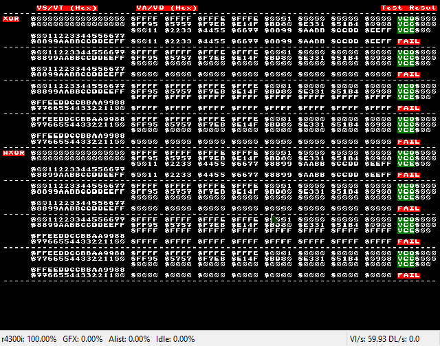 RSP opcode CP2 VXOR fails a few tests · Issue #1972 · project64 ...