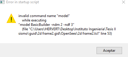 Error-invalid command name "model" · Issue #22 · rclab-auth/gidopensees ...