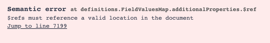 Could not resolve pointer: /definitions/List does not exist in document · Issue #2563 ...