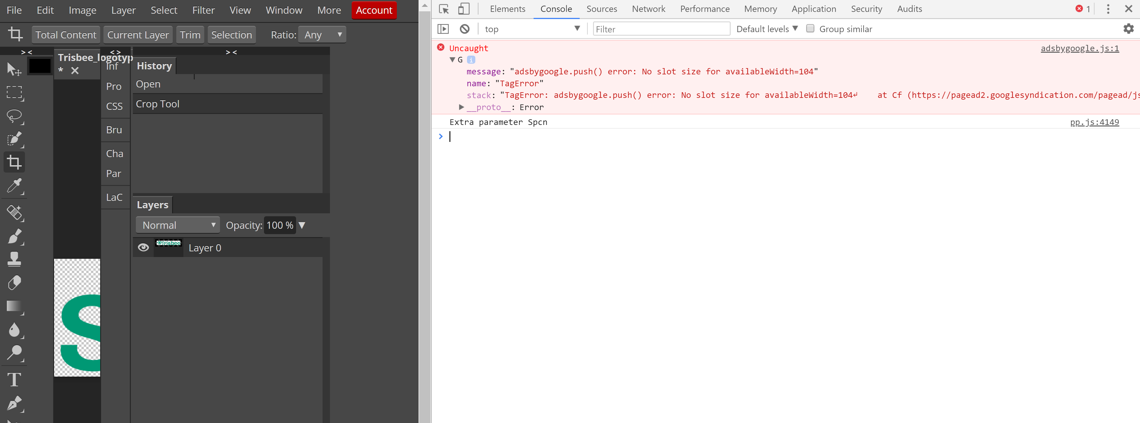 Ad problem · Issue #657 · photopea/photopea · GitHub