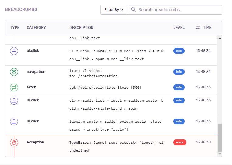 Sentry: TypeError Cannot read property 'length' of undefined · Issue #10310 · Cloudkibo/KiboPush ...