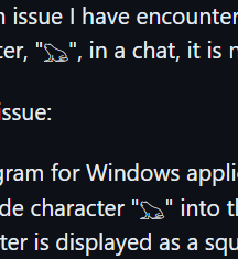 Incorrect Character Rendering in Telegram for Windows · Issue #26191 ...
