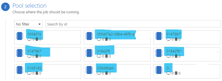 no pool name displayed in job edit · Issue #2185 · Azure/BatchExplorer · GitHub