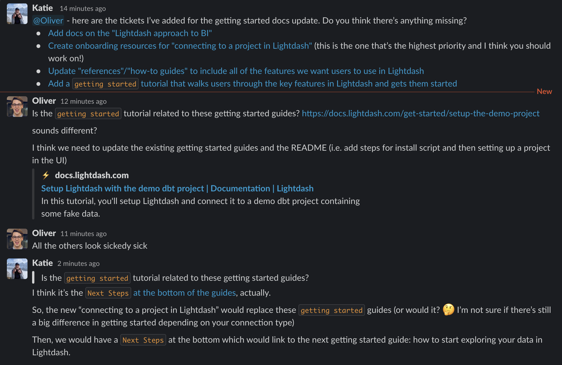 Create onboarding resources for "connecting to a project in Lightdash" · Issue #500 · lightdash ...
