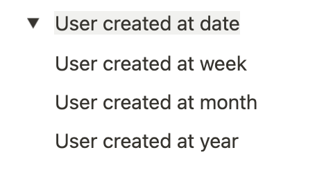 Add `groupby` options for datetime values in the UI · Issue #193 · lightdash/lightdash · GitHub