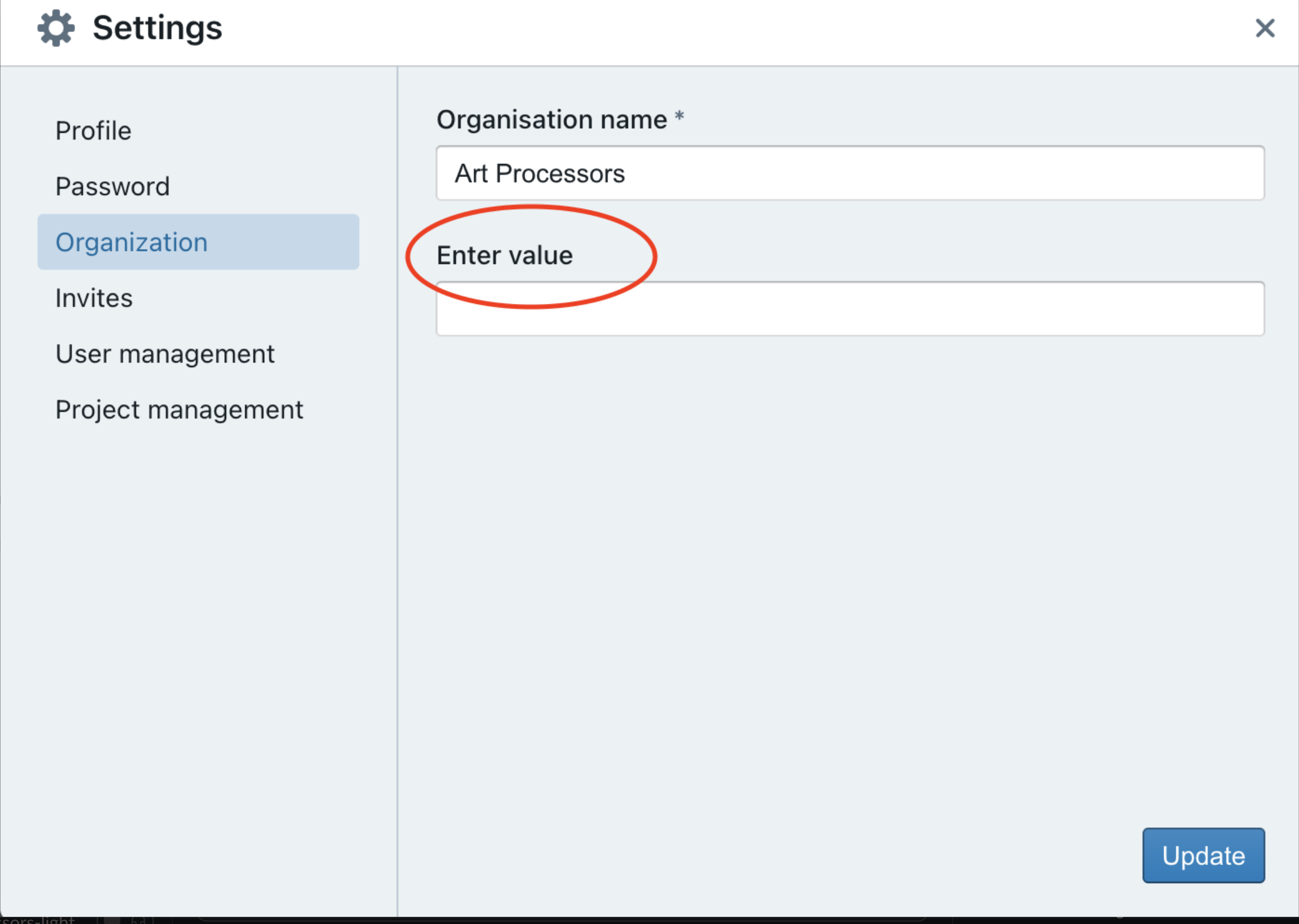 Organization settings has incorrect field value label · Issue #1381 · lightdash/lightdash · GitHub