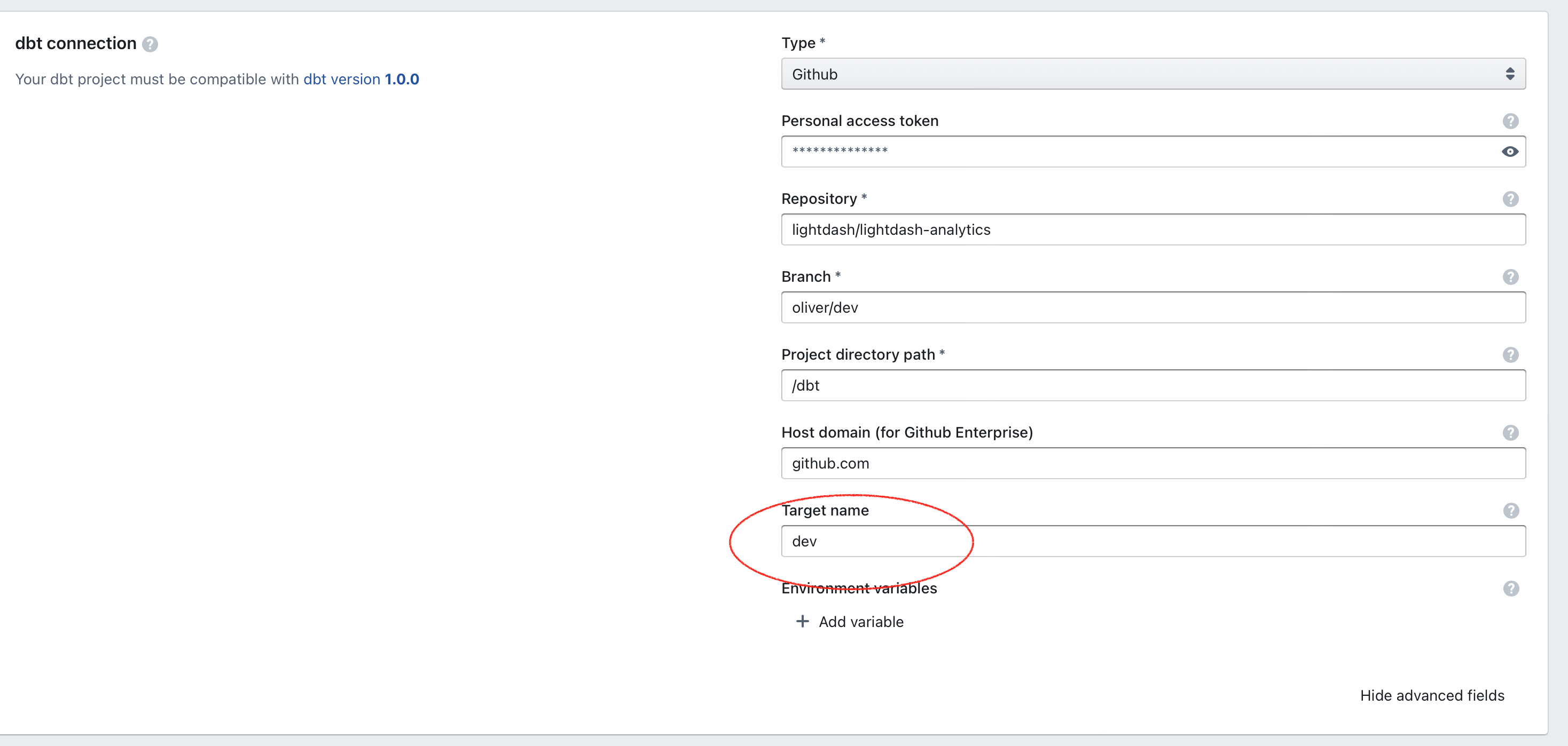 Lightdash isn't actually using the schema I've defined in my project settings · Issue #2084 ...