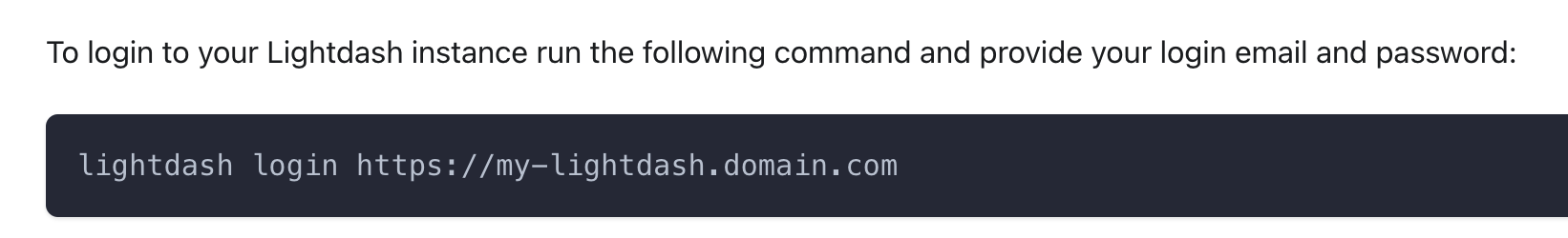 Update the placeholder "url" in the CLI help · Issue #2546 · lightdash/lightdash · GitHub
