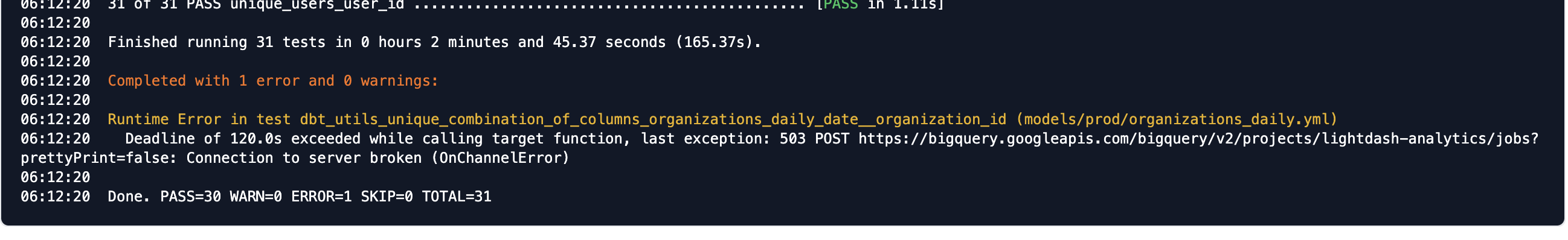 Show All Explorer Compile Errors Locally Before Deploy · Issue 2499 · Lightdashlightdash · Github