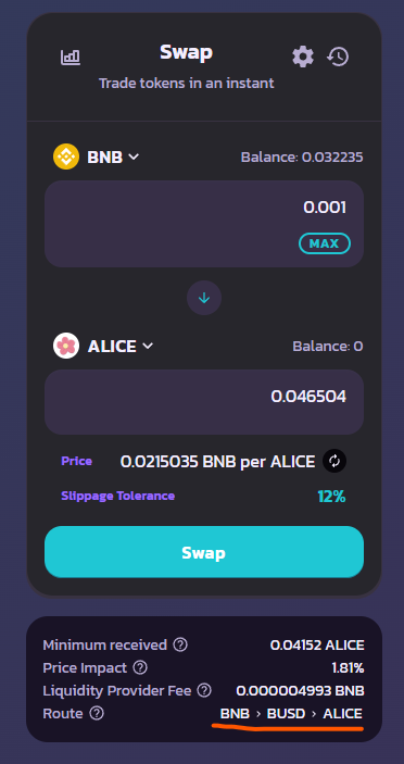 Finding best pool path on Pancakeswap Router · Issue #2905 · pancakeswap/pancake-frontend · GitHub