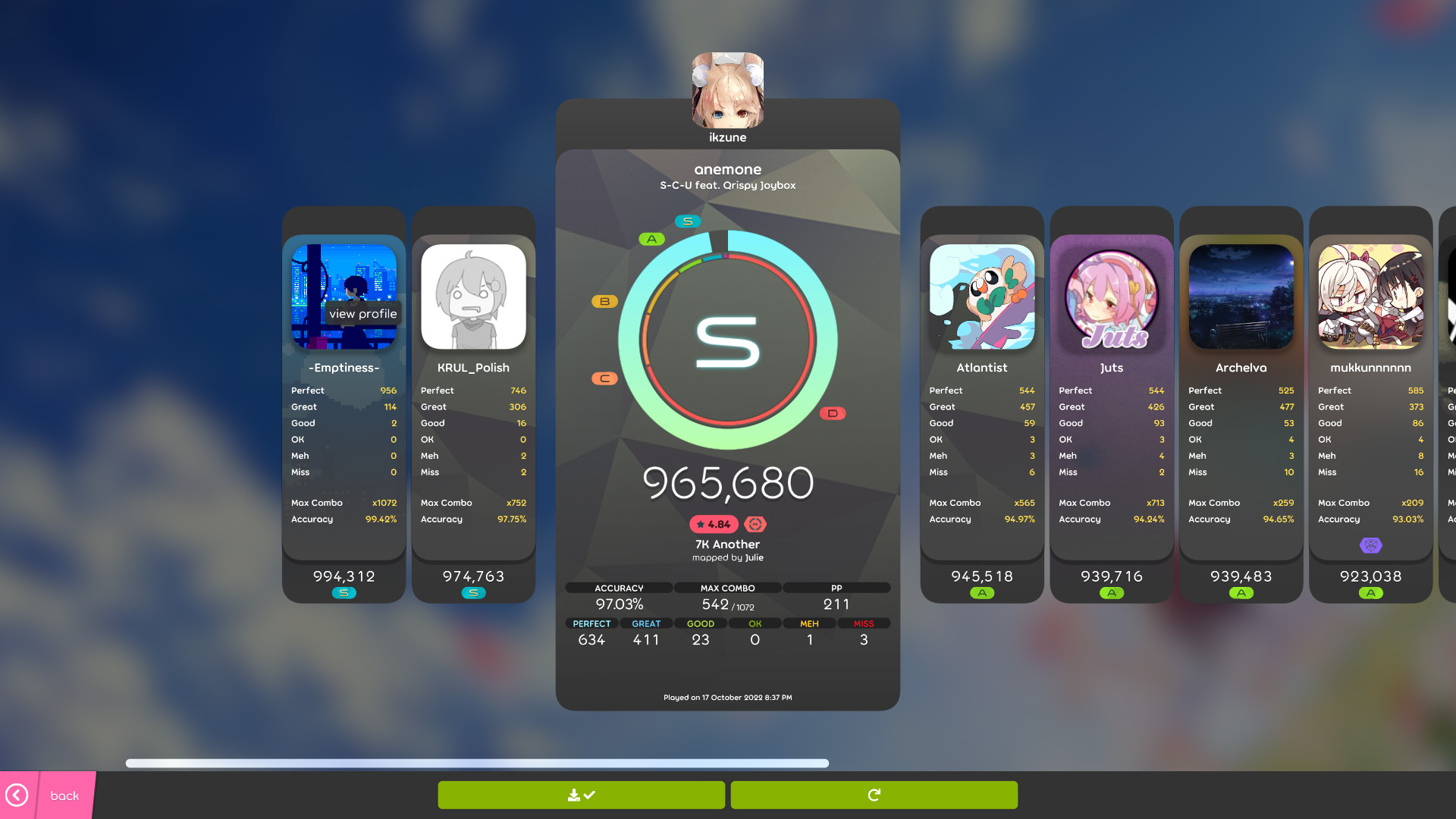 Score Visibility Improvements · ppy osu · Discussion #20800 · GitHub