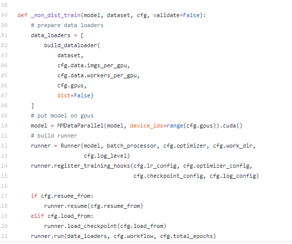 question about --validate on non-distribute train? · Issue #619 · open-mmlab/mmdetection · GitHub