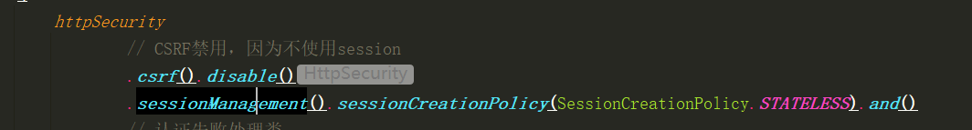如何实现 springSecurity 那种 禁用 csrf和禁用session的功能 · Issue #162 · dromara/Sa-Token · GitHub