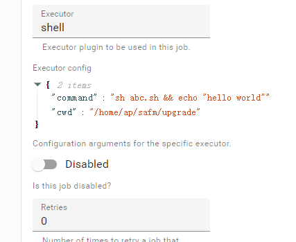 Multiple commands are not supported · Issue #1093 · distribworks/dkron · GitHub