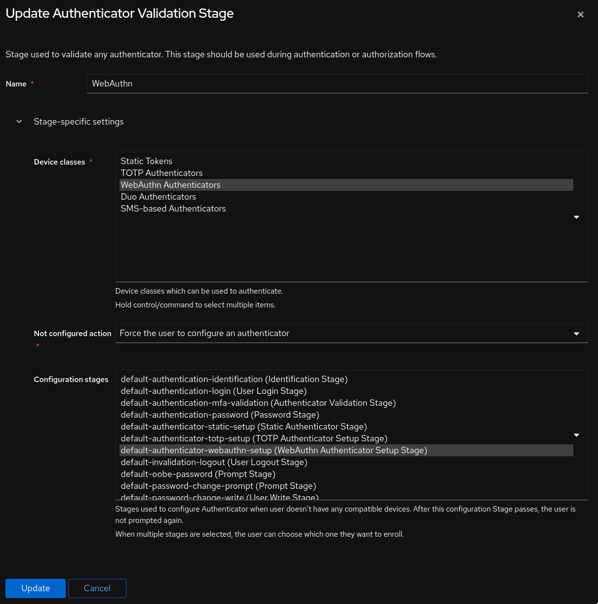 Passwordless WebAuthn Login not working · Issue #2567 · goauthentik/authentik · GitHub