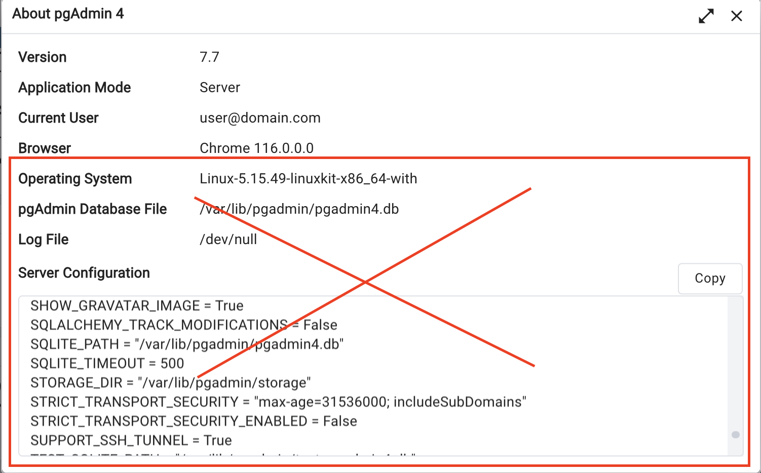 All The About Info Details Should Not Be Visible To Non Admin Users