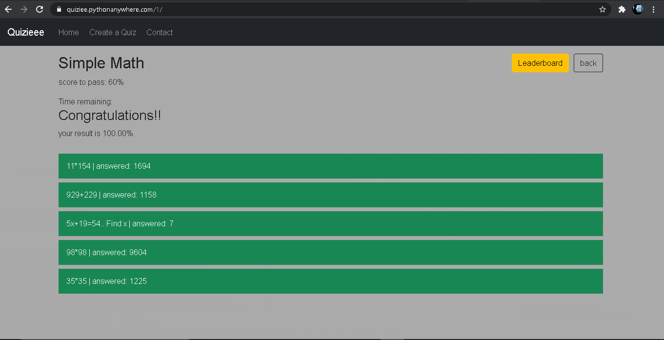 GitHub - amirg101/quizapp: Quiz App
