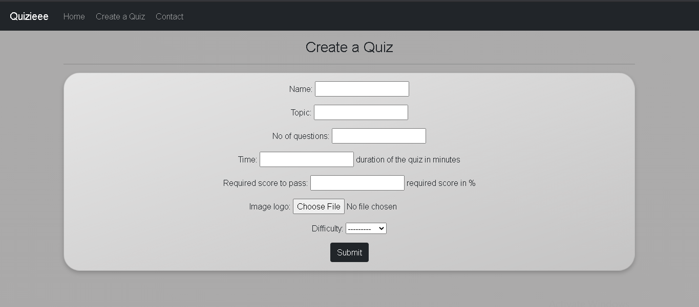 GitHub - amirg101/quizapp: Quiz App