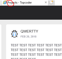 Window-Firefox – Topcoder or Connect logo is missing in the Mozilla ...