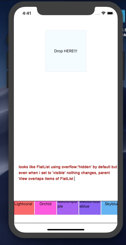 Question Is It Possible To Transform Location Of Horizontal Flatlist Items Beyond Its Scope