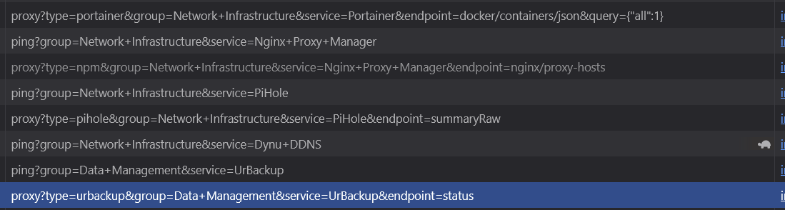 [Feature Request] UrBackup Service Widget · gethomepage homepage · Discussion #1733 · GitHub