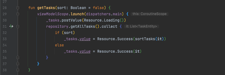 Clean up code with Dispatchers · Issue #68 · avidraghav/MyNotes · GitHub