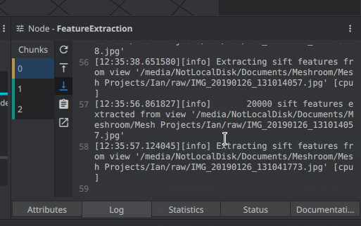 Meshroom pauses after camera init · Issue #1335 · alicevision/Meshroom ...