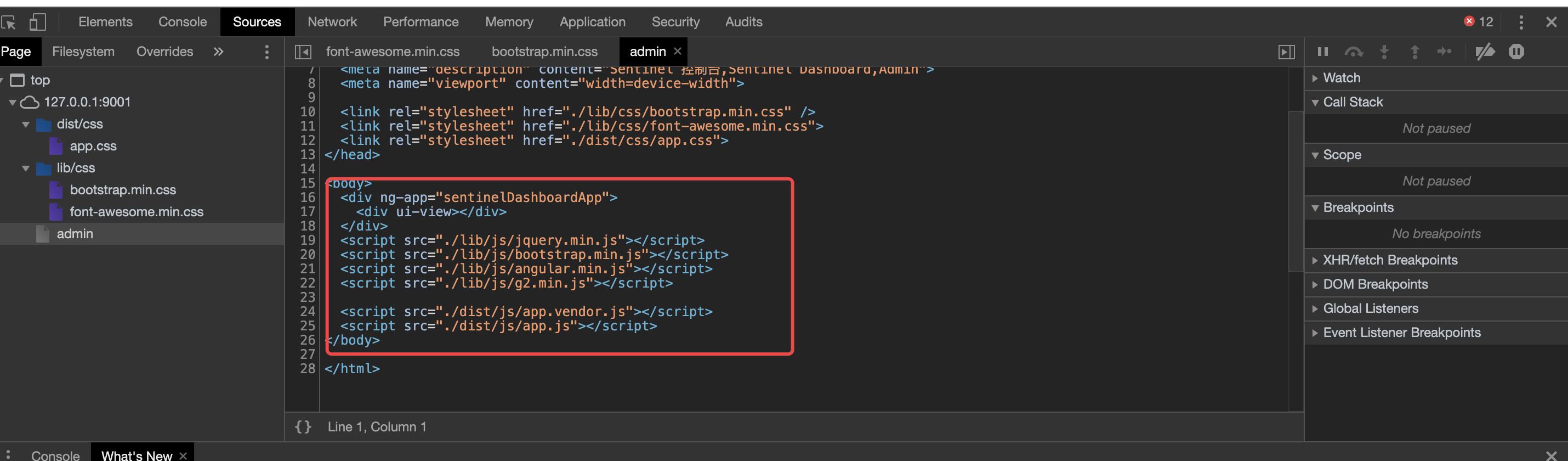 Nginx proxy Sentinel,static resource can't load · Issue #1364 · alibaba ...